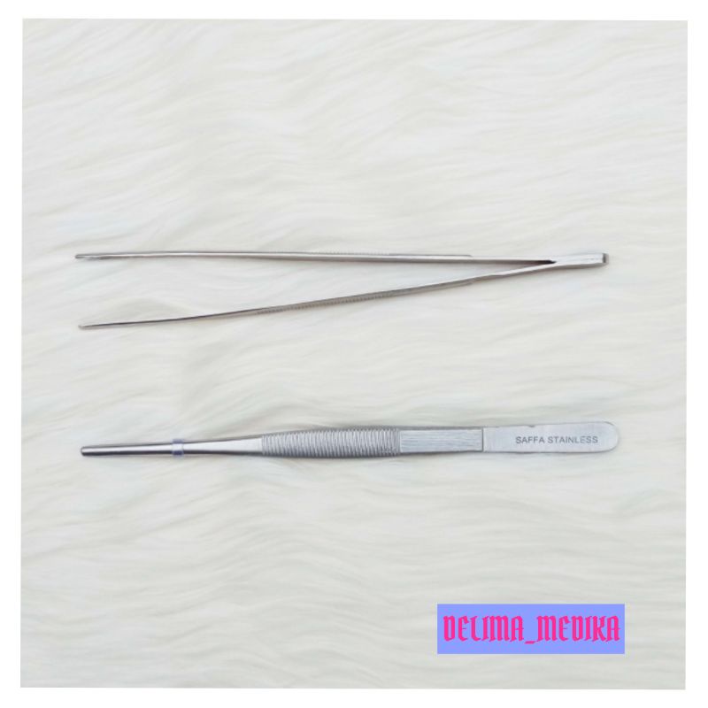 Jual Pinset Anatomi 18cm / Pinset Anatomy 18cm / Pinset Anatomis 18cm ...