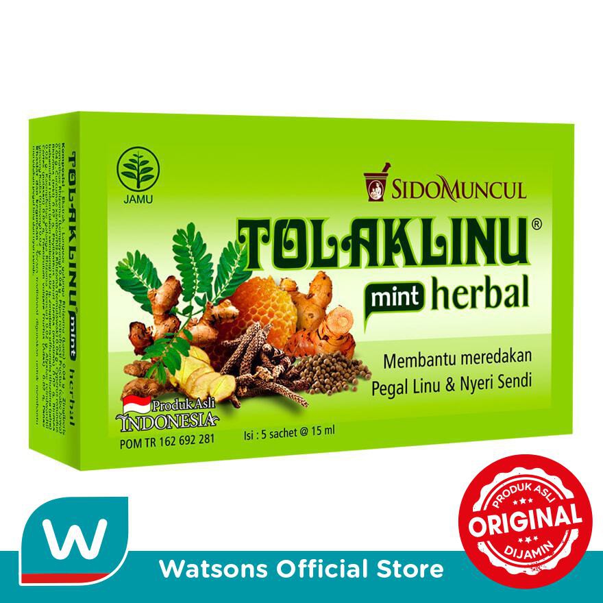 Jual Sido Muncul Tolak Linu Herbal Cair Mint 5s | Shopee Indonesia