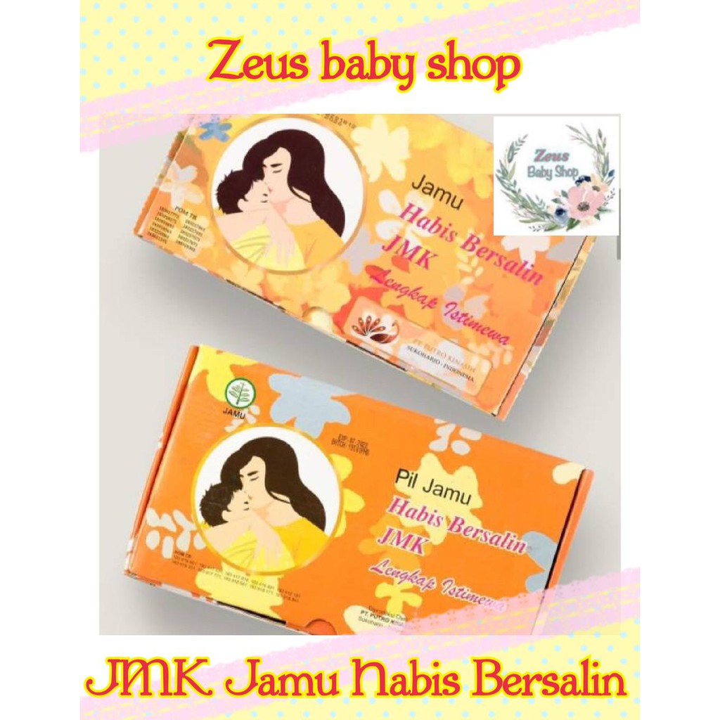 Jual JMK PIL / JAMU HABIS BERSALIN 20/ 40 Hari LENGKAP ISTIMEWA ASLI ...