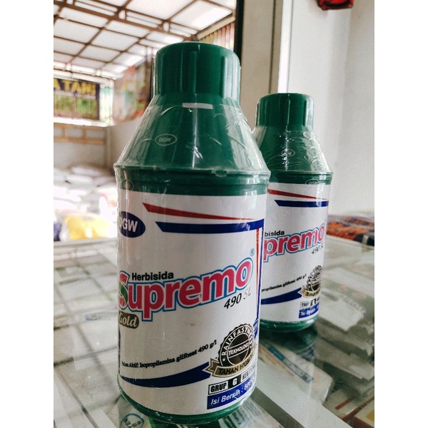 Jual SUPREMO 490SL HERBISDA SISTEMIK GLIFOSAT 490SL ORIGINAL 500ML ...