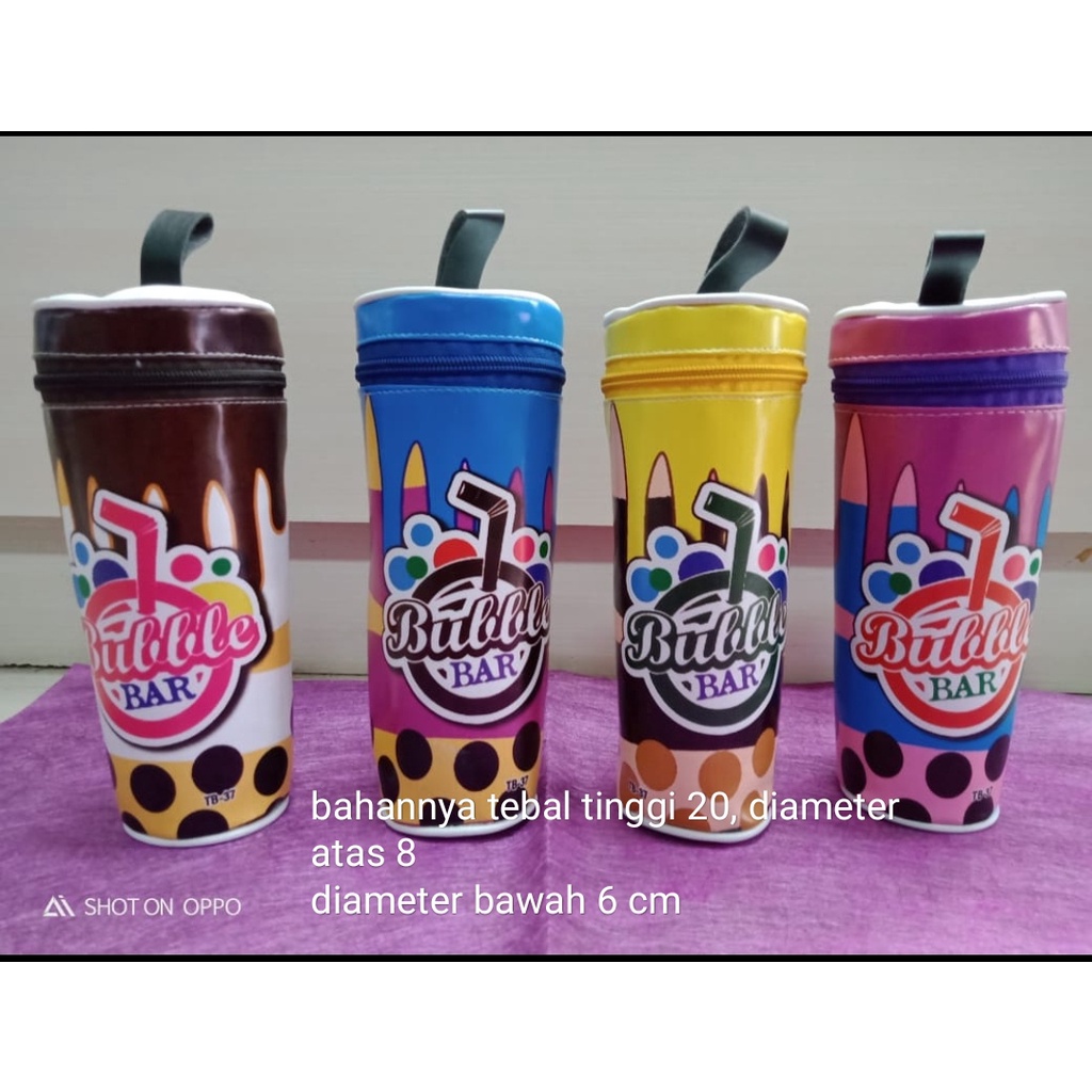 Jual tempat pensil sleting botol boba yayang | Shopee Indonesia