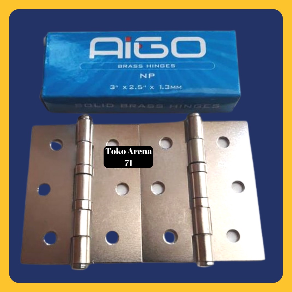 Jual ENGSEL PINTU JENDELA 3INCH 4INCH BESI AIGO ENGSEL JENDELA BESI ...