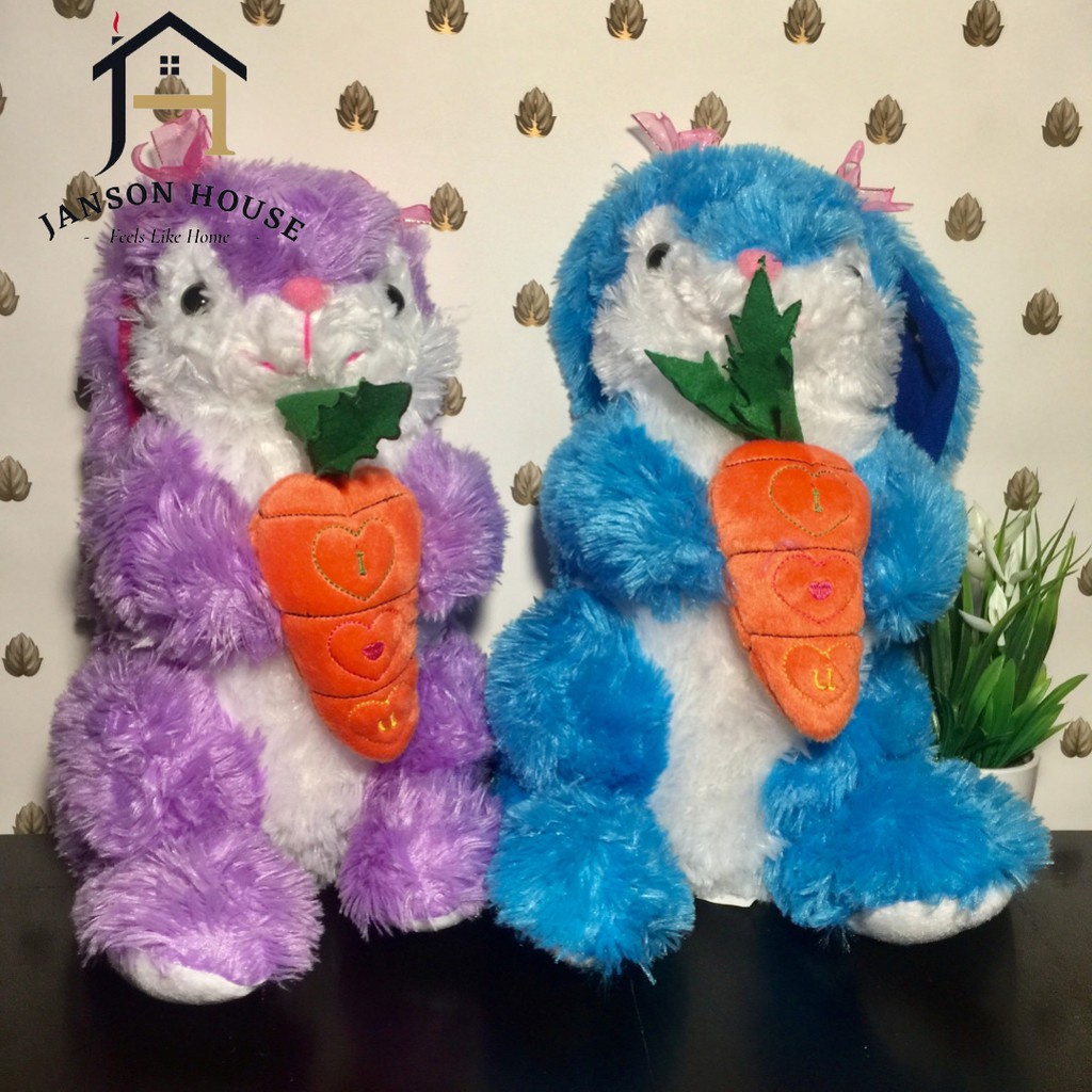 Jual Boneka Binatang Kelinci Wortel Lucu Ukuran Besar | Shopee Indonesia