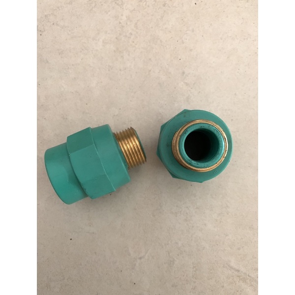 Jual Sok Drat Luar 32 kali 1 Inch PPR TORO PN 25 Fiting ppr panas ...