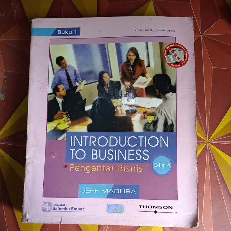 Jual introduction to business (pengantar bisnis) edisi 4 buku 1 Jeff Madura | Shopee Indonesia