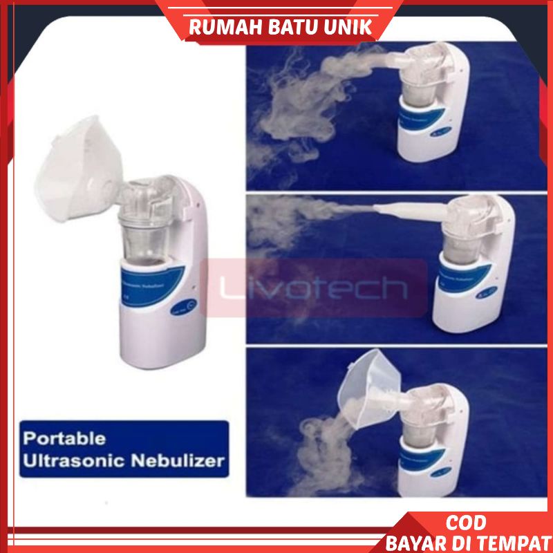 Jual ALAT UAP BANTU PERNAFASAN ASMA INHALASI INHALER NEBULIZER ORIGINAL ...