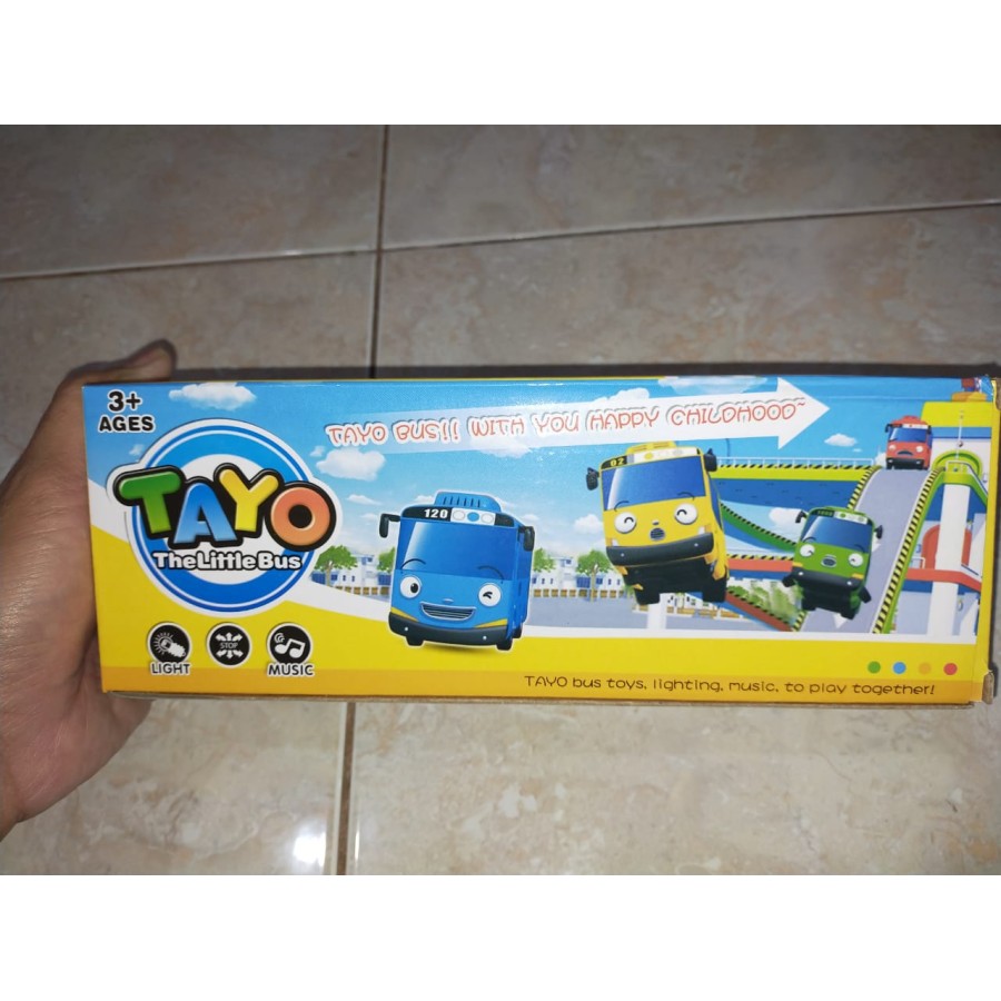 Jual Mainan Bus Tayo Bis Tayo - Mainan Mobil Bump N Go Bus Tayo | Shopee Indonesia