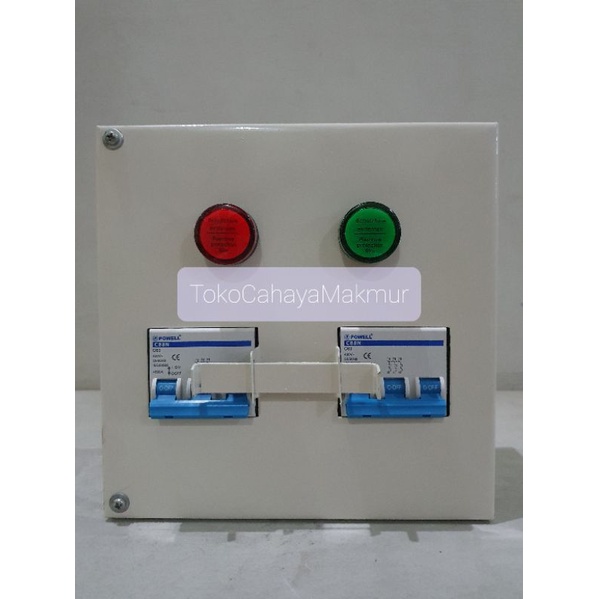 Jual Panel Interlock Switch PLN - Genset 63A/3P Powell Ohm Saklar ...