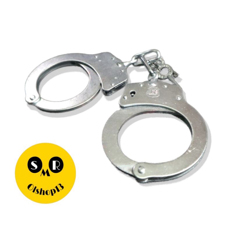 Jual SMR - Borgol Tangan Asli Security Satpam Polri Handcuffs Borgol ...
