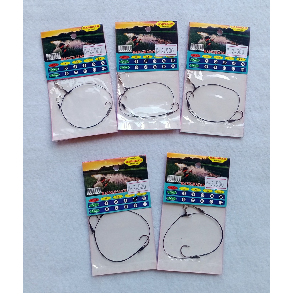Jual KAIL PANCING RANGKAIAN SIAP PAKAI NO. 1,2,3,4,5 | Shopee Indonesia