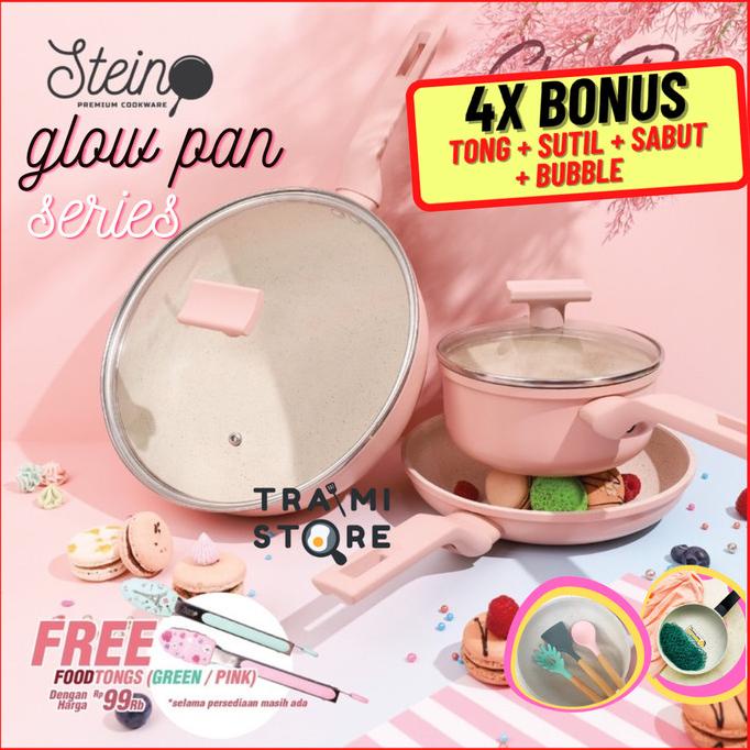 Jual PANCI Stein Steincookware Glow Pan Original Set Lengkap 3 Panci 2 ...