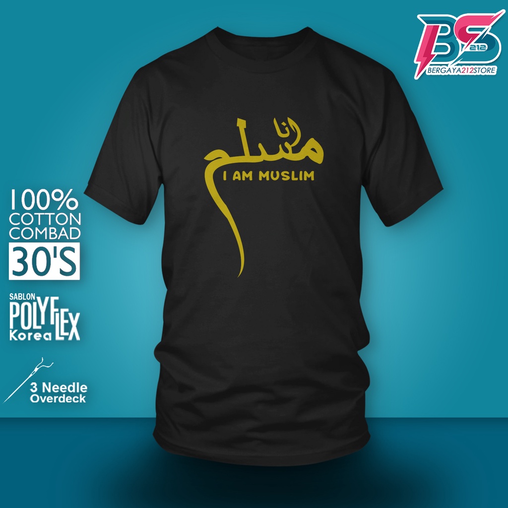 Jual Baju Kaos Distro I AM MUSLIM Cotton Combed / Kaos Unisex T SHIRT ... Jual Baju Kaos Distro I AM MUSLIM Cotton Combed / Kaos Unisex T SHIRT ...