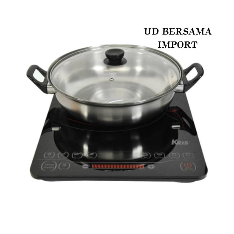 Jual KRIS Kompor Listrik Induksi Dengan Panci Induction Cooker | Shopee ...