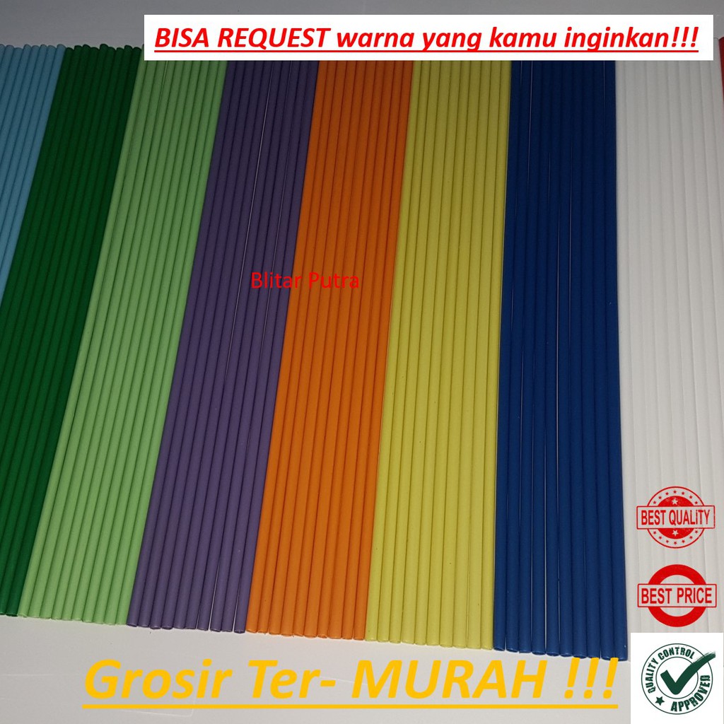 Jual mix (campur) - 100 pcs stick only / stik tanpa cup tongkat ...