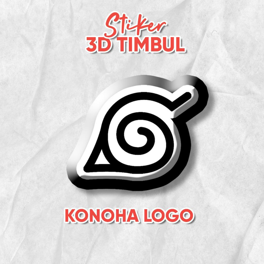 Jual Stiker Emblem 3D Konoha Logo / Stiker Anime Gaming Resin | Shopee ...