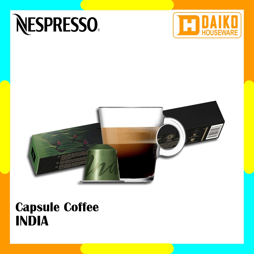 Jual Capsule Nespresso India Original Nestle 1 Pack - Coffee Master ...
