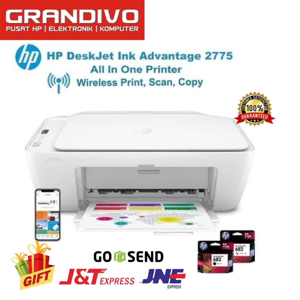 Jual Printer HP DeskJet 2776 - 2775 All-in-One Printer Garansi Resmi ...