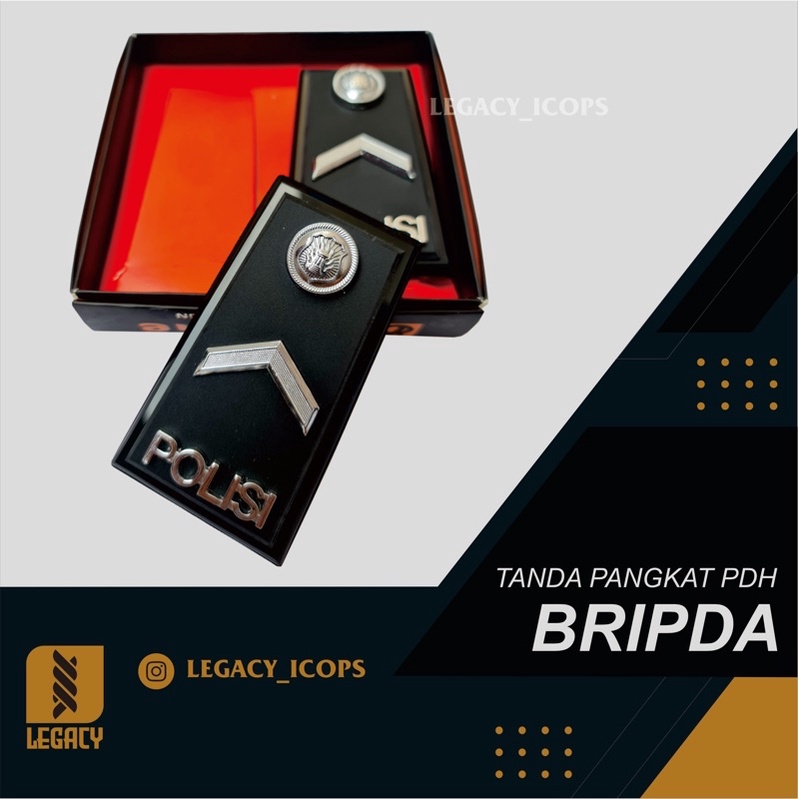 Jual TANDA PANGKAT BRIPDA PDH | Shopee Indonesia