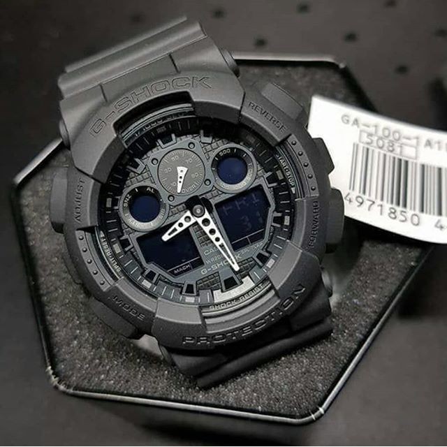 Jual Jam Tangan Pria Casio G-shock GShock G Shock Full Black Hitam ...
