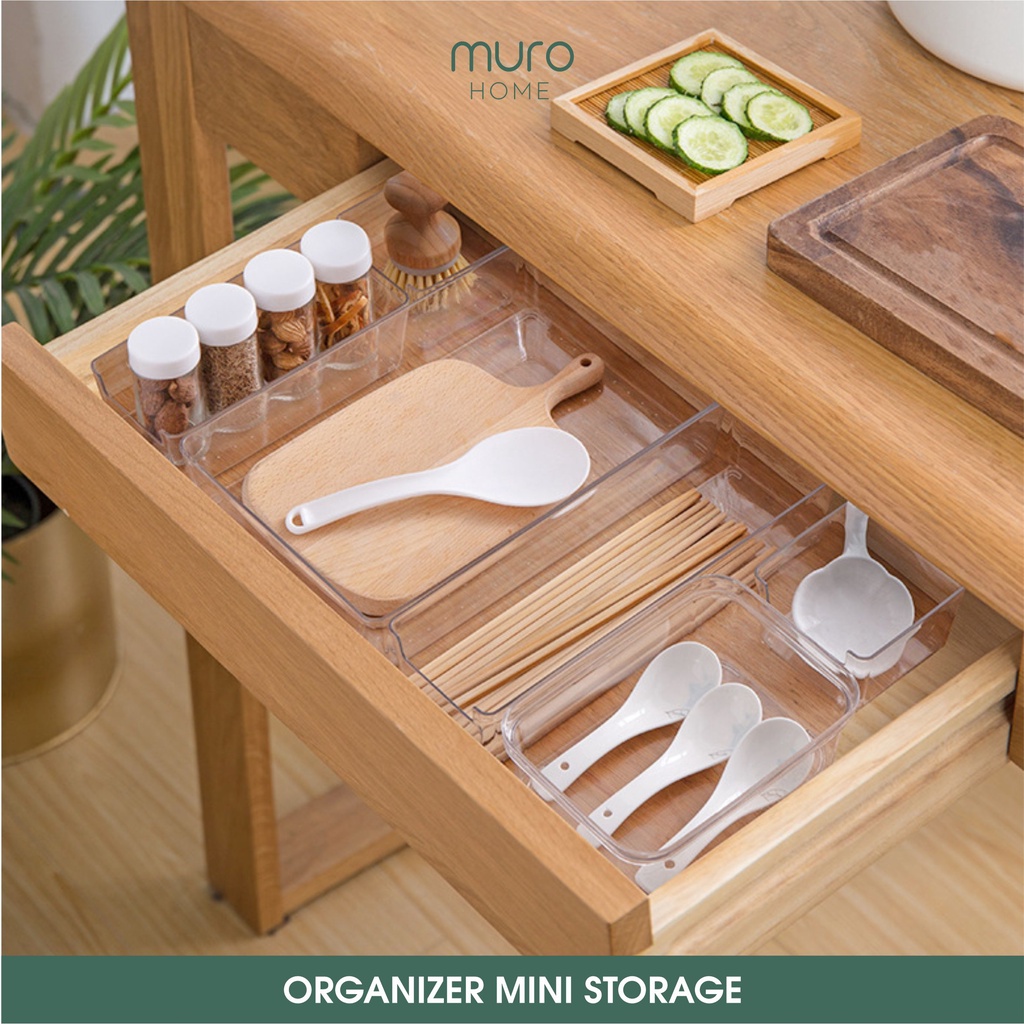 Jual MURO | KAORI Acrylic Akrilik Storage Drawer Kotak Pembatas Sekat ...