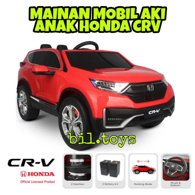 Jual MOBIL AKI ANAK PMB 7788 HONDA CR-V MAINAN ANAK KENDARAAN AKI 12V ...