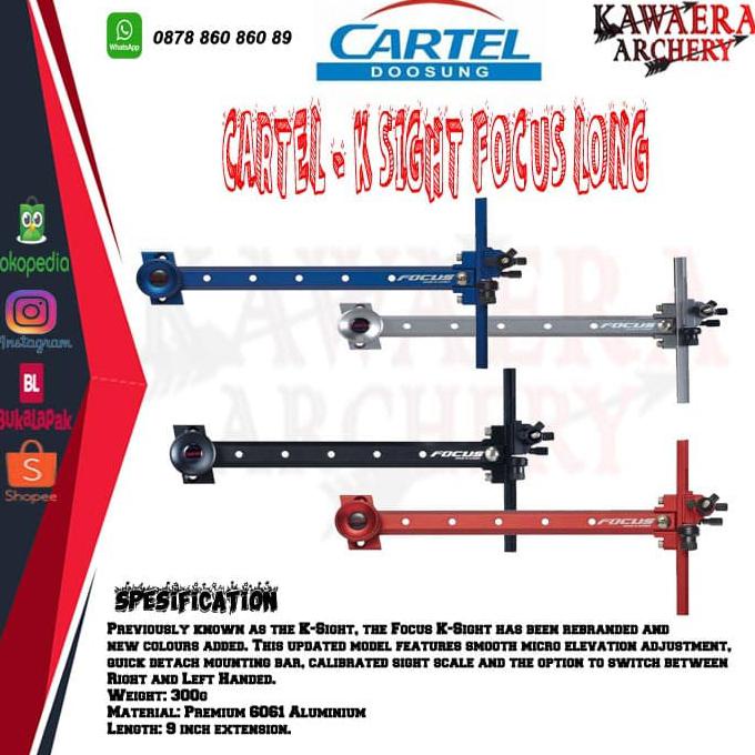 Jual Sight/Fisir Cartel Focus/Bidikan/Kekeran | Shopee Indonesia