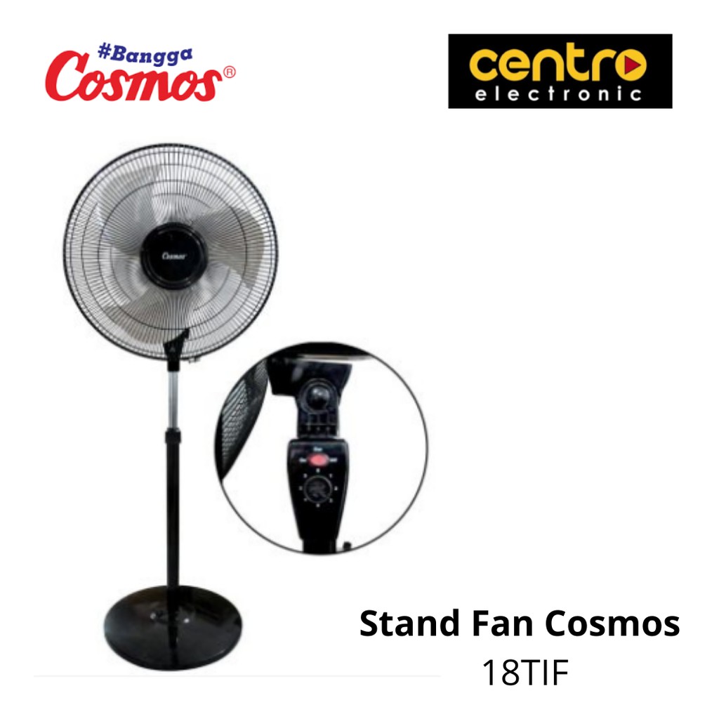Jual COSMOS STAND FAN / KIPAS ANGIN BERDIRI 18 INCH 18TIF MURAH ...