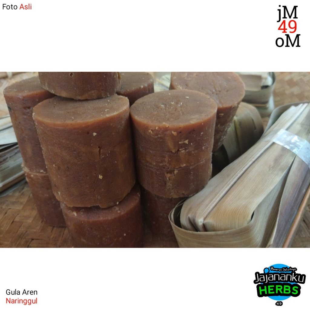 Jual Gula Aren 1kg Bungkus Daun 100% Asli Kawung/Nira JAMINAN UANG ...