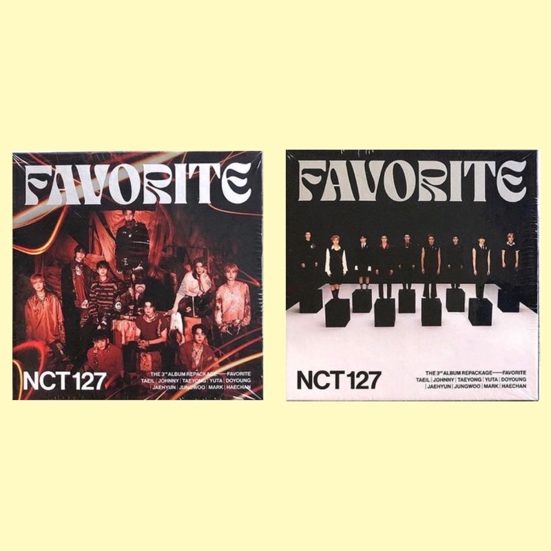 Jual NCT 127 - FAVORITE KIT / KIHNO Album (+poster) | Shopee Indonesia