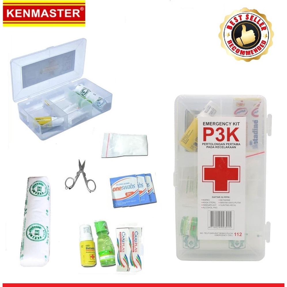 Jual Alat P3K - Kotak Obat PPPK Mobil Kenmaster | Shopee Indonesia