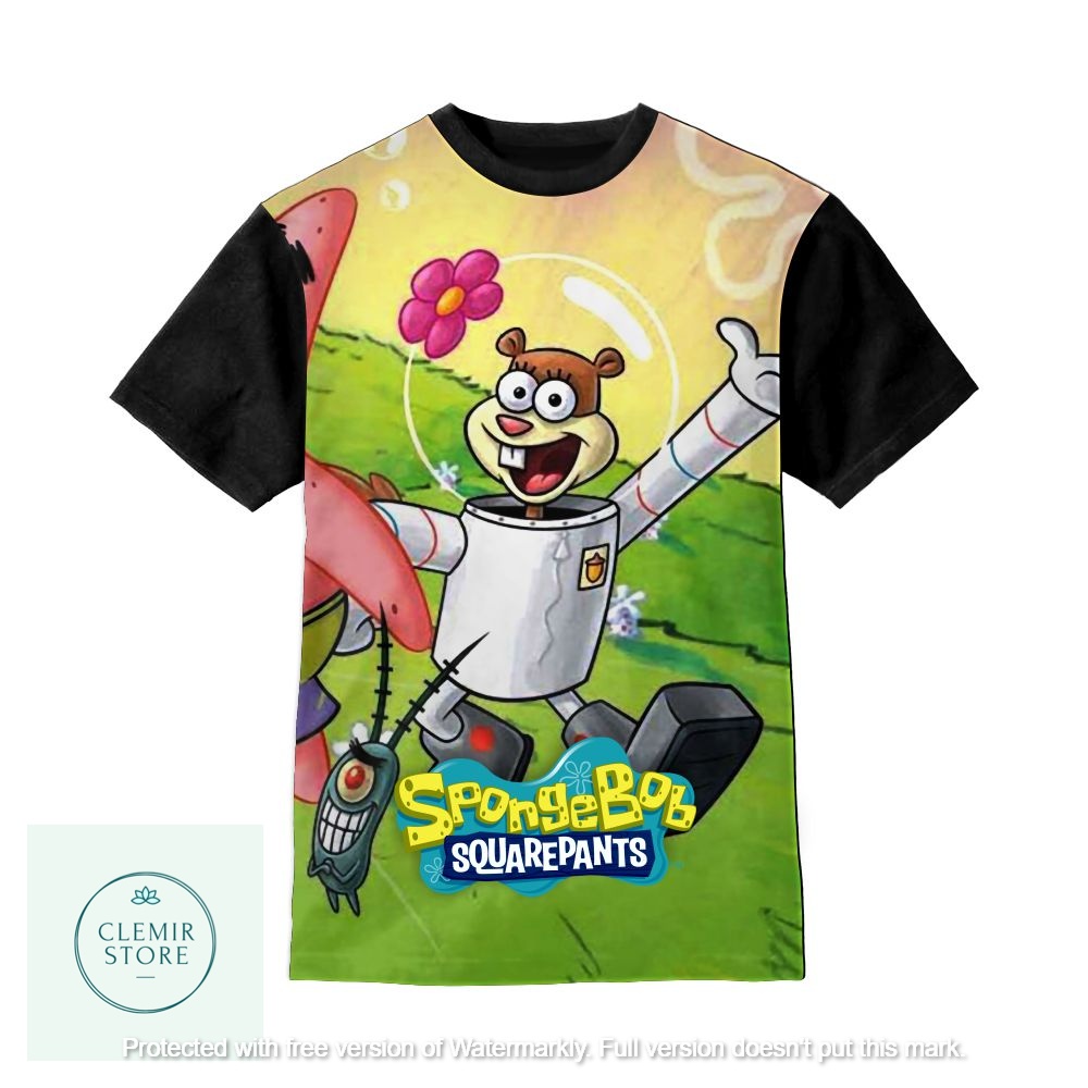 Jual Kaos 3D Anak | Baju Printing - Baju Anime Spongebob Squarepants ...
