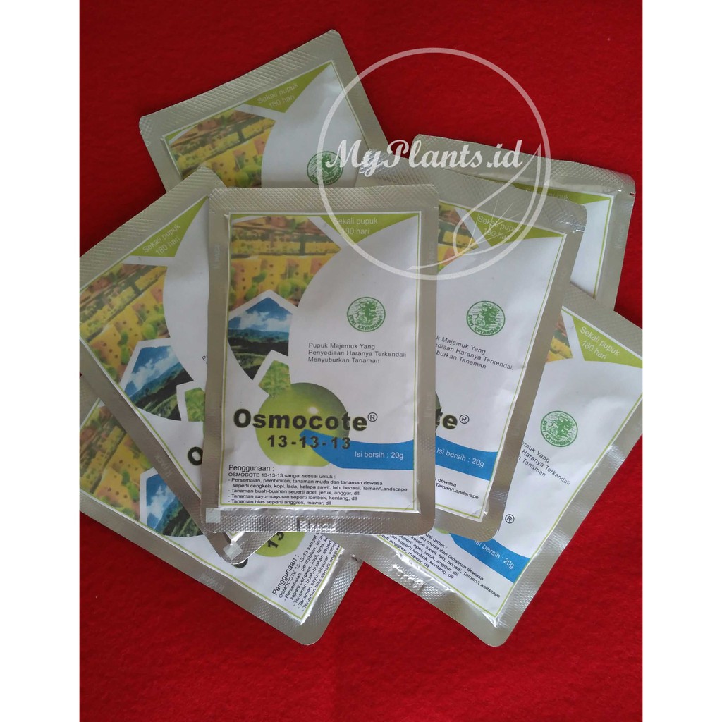 Jual DEKASTAR Osmocote 13-13-13 pupuk Slow Release untuk Pertumbuhan ...