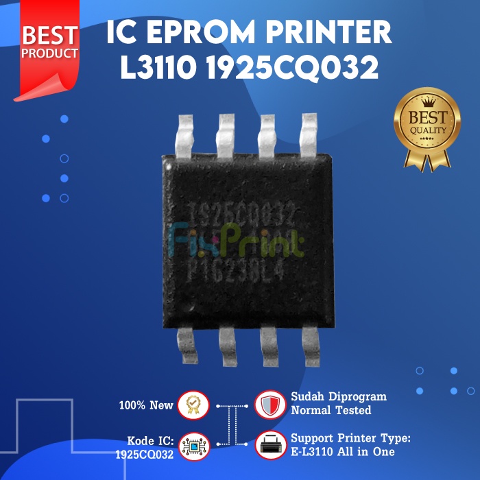 Jual IC Eprom L3110 Ic Reset Printer Epson L3110, IC Eprom L3110 1925CQ032 | Shopee Indonesia