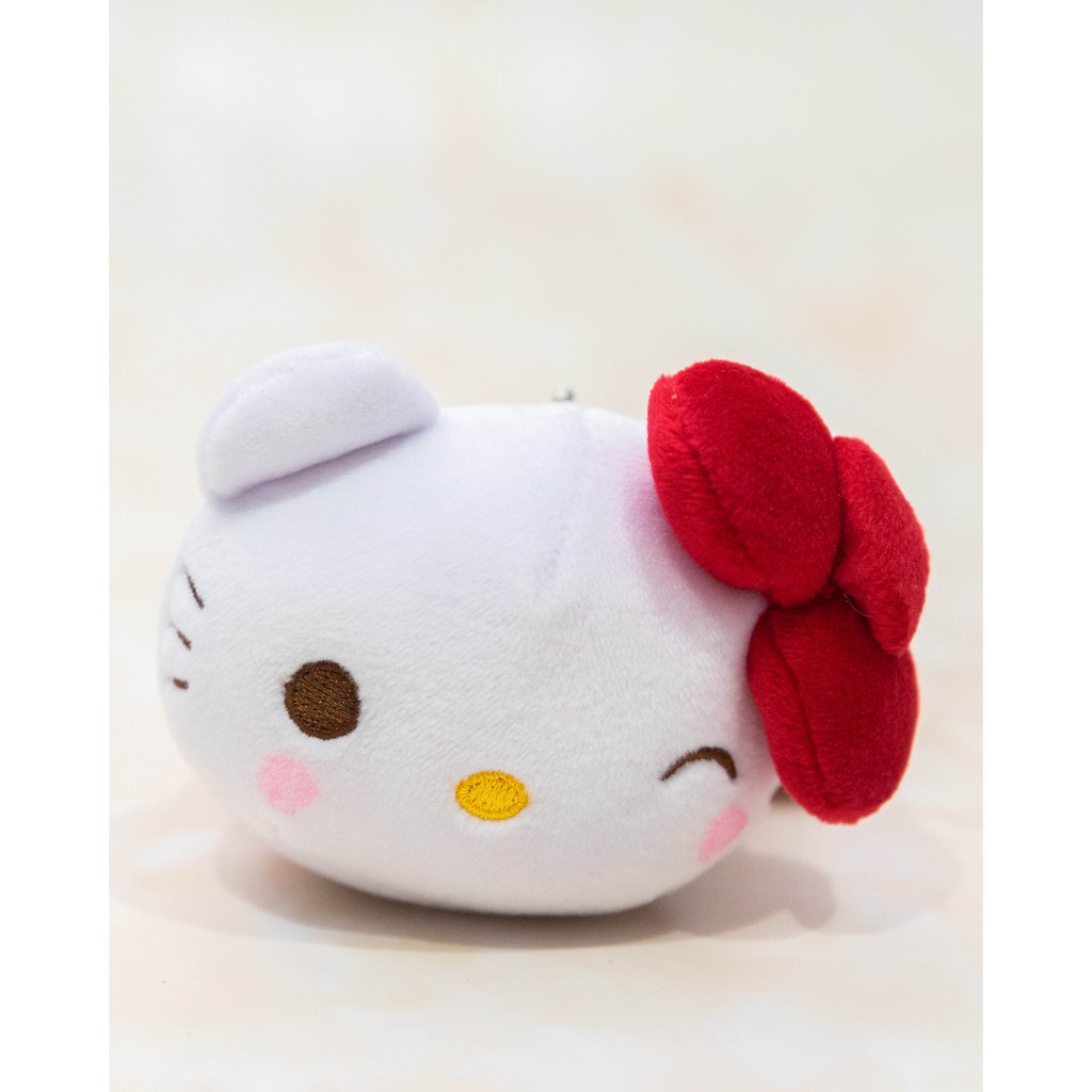 Jual Hello Kitty Sanrio x Moni Moni Animals Keychain Plush 7 cm Original Sega Plaza Japan ...