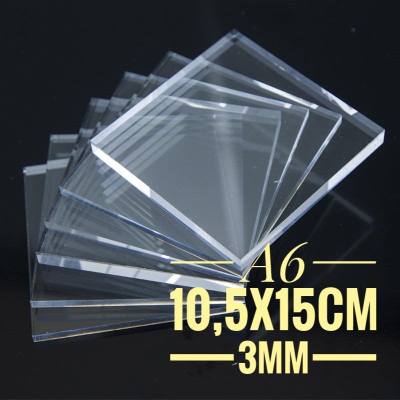 Jual Akrilik Bening A6 10,5x15 3mm | Shopee Indonesia