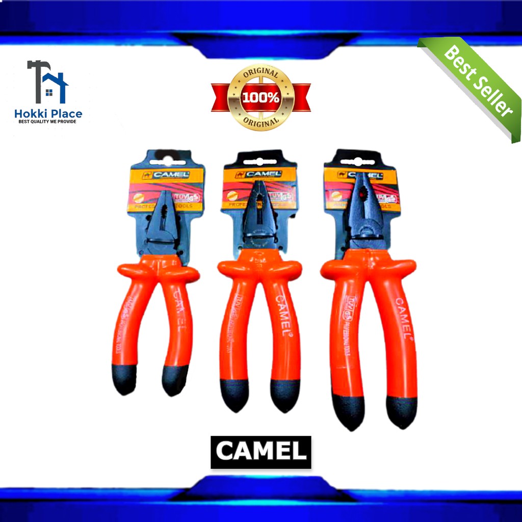 Jual TANG KOMBINASI TANG LISTRIK CAMEL. | Shopee Indonesia