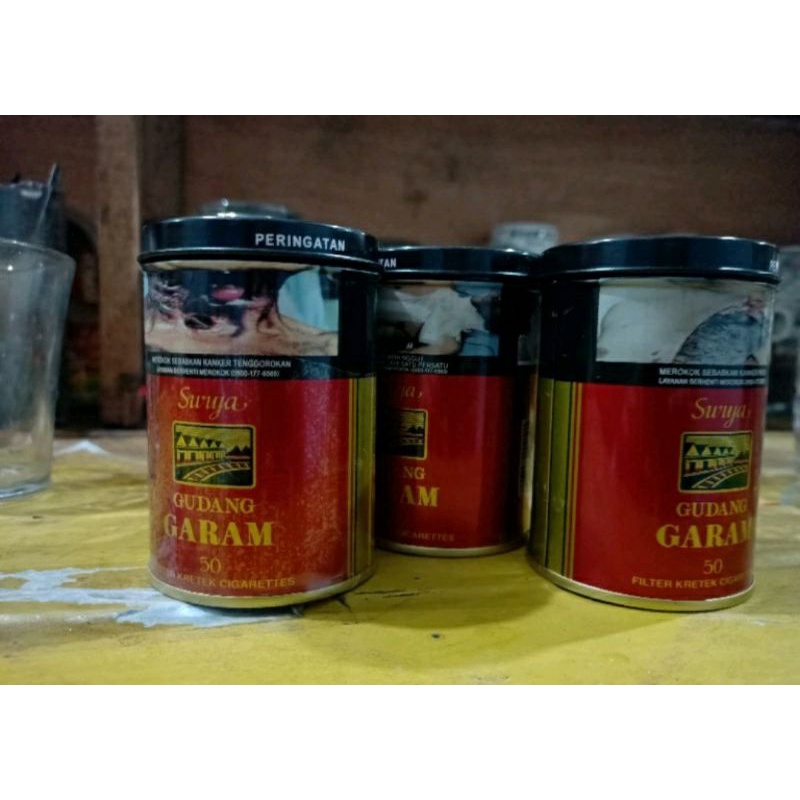 Jual kaleng rokok bekas jamin bagus | Shopee Indonesia