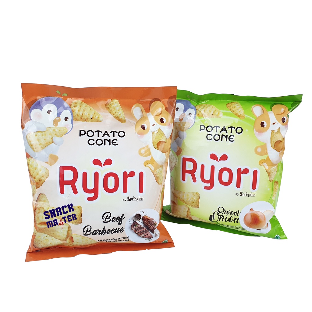 Jual Ryori Potato Cone Snack - Netto 35gr | Shopee Indonesia