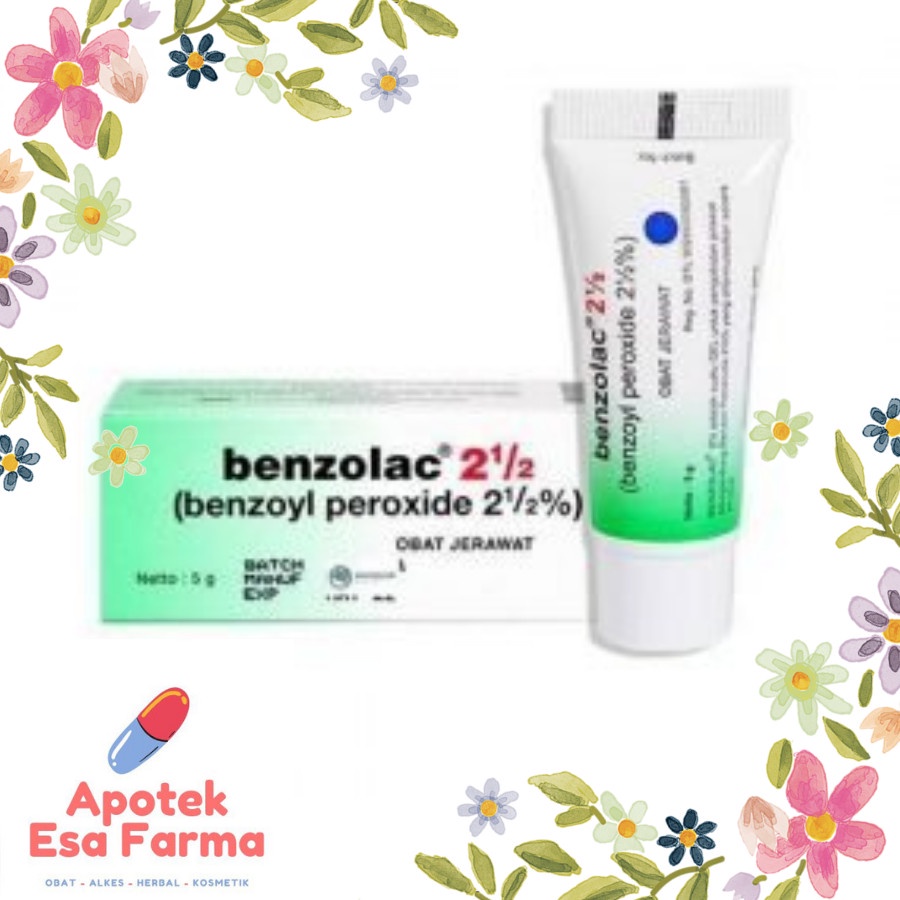 Jual Benzolac 2.5 % - Salep Obat Jerawat Acne | Shopee Indonesia