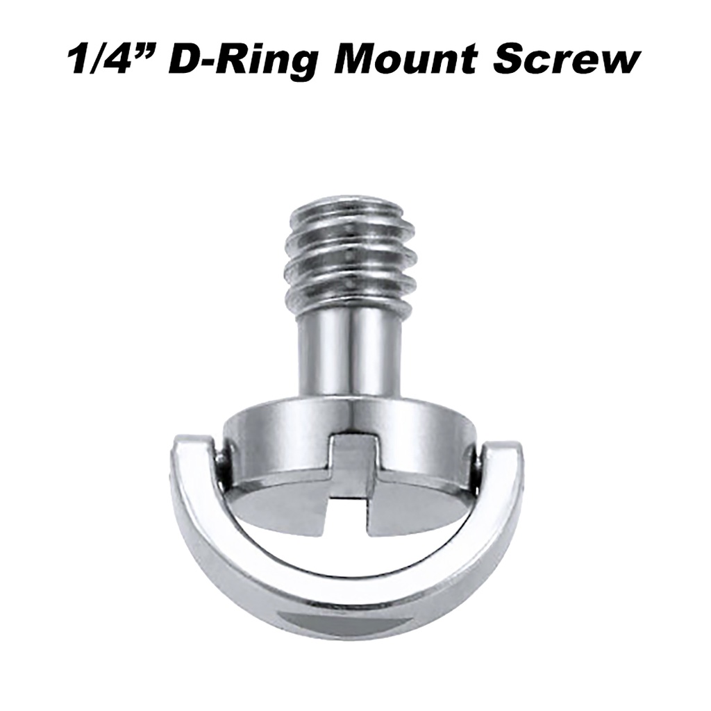 Jual 1/4" Folding D-Ring Adapter Screw Cam Tripod Monopod Quick Release | Shopee Indonesia