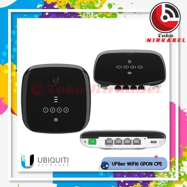 Jual Ubiquiti UF-WiFi6 Gpon Router |UFiber WiFi6 GPON CPE | Shopee ...