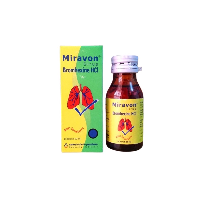Jual Miravon Sirup Bromhexine HCI | Shopee Indonesia