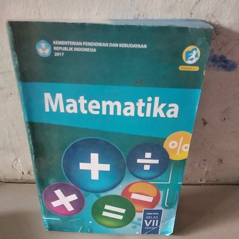 Jual buku matematika SMP kelas 7 semester 1 kementerian p dan k ...