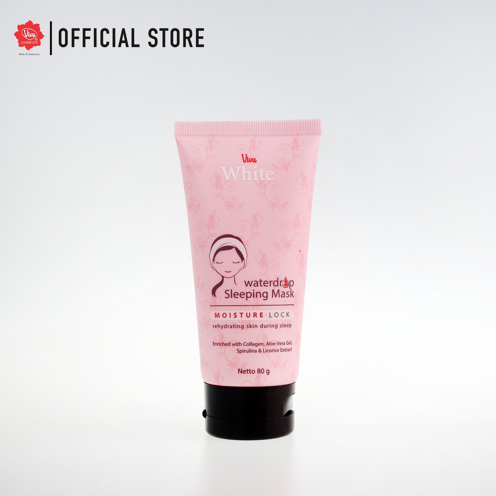 Jual Viva White Waterdrop Sleeping Mask ( 80 Gram ) | Shopee Indonesia