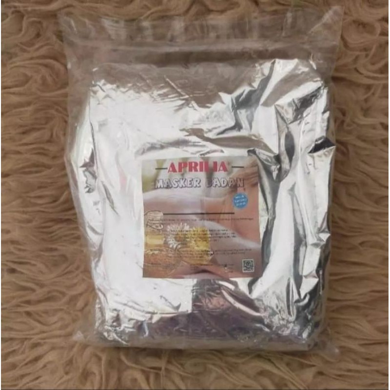 Jual masker badan body mask aprilia 1kg | Shopee Indonesia