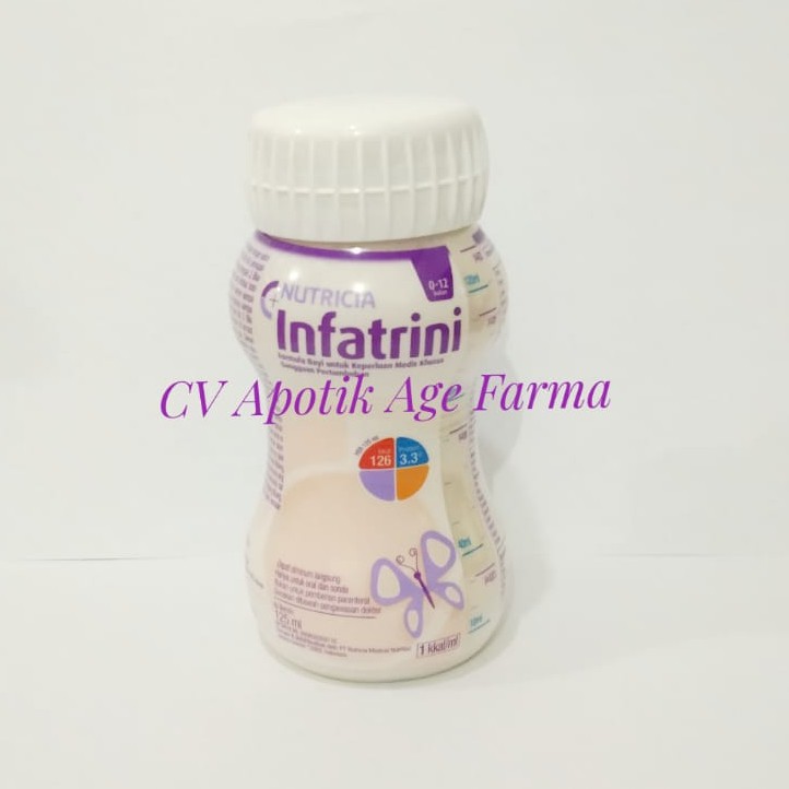Jual Infatrini Liquid Iffo 125 ml (Nutricia) | Shopee Indonesia