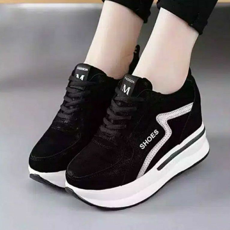 Jual SEPATU SNEAKER WANITA KOREA ZR 08 weidges | Shopee Indonesia