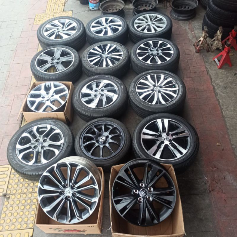 Jual velg bekas oem honda jazz original | Shopee Indonesia