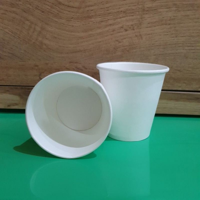 Jual Paper Hot Cup 6,5 oz 180 ml Polos Gelas Kertas 1 dus 1000 pcs | Shopee Indonesia