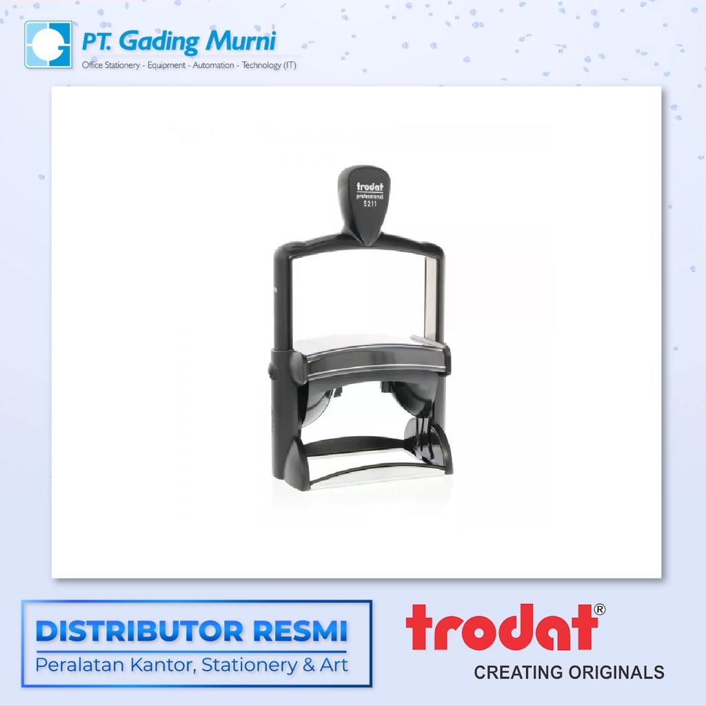 Jual TRODAT STEMPEL PESANAN 5211 (85x55MM) | Shopee Indonesia
